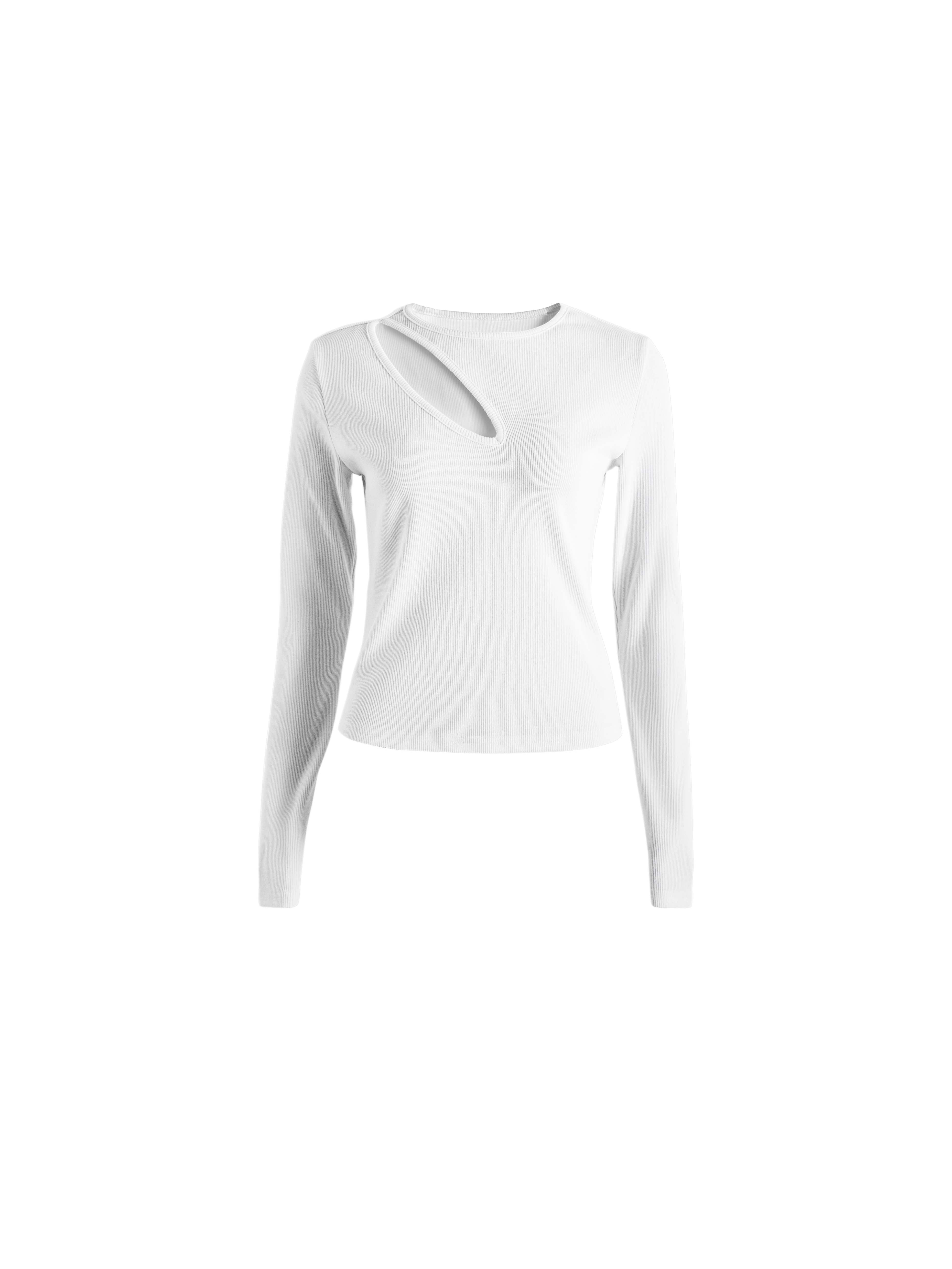 Bare Bones Chic Tee (White)